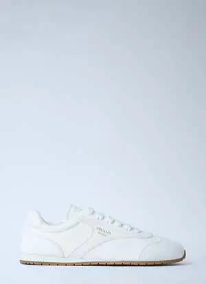 Prada Nappa Leather Sneakers