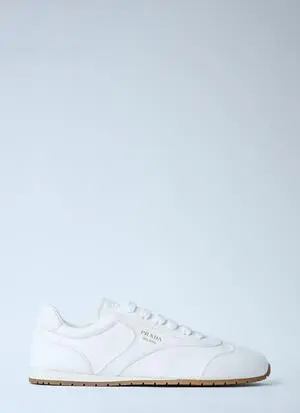 Prada Nappa Leather Sneakers - White