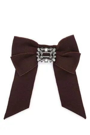 ROGER VIVIER Broche Hairclip Ribbon - Multicolor