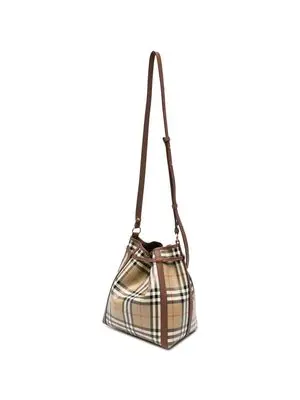 Burberry Small Drawstring Bucket Bag
