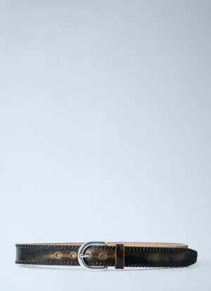 Our Legacy Friday Leather Belt - Brown