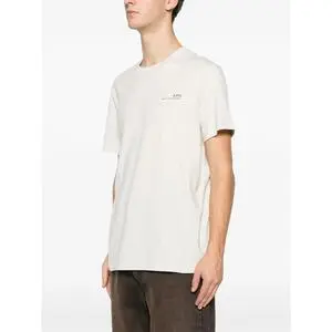 A.p.c. Neutrals T-shirts & Vests T-shirts - Cream