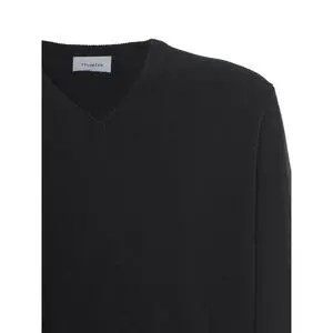 Malo V-neck Jumper - Black