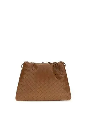 Bottega Veneta Medium Clutch Bag - Brown