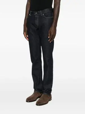 Brioni Cotton And Cashmere Denim Jeans - Multicolor