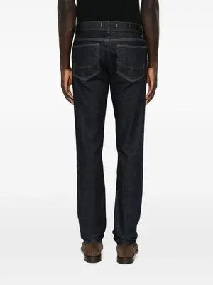 Brioni Cotton And Cashmere Denim Jeans - Multicolor