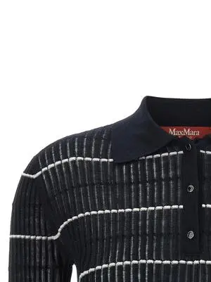 Max Mara Mstgallo' Polo Shirt - Blue