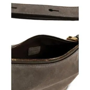 TOD'S Embellished Shoulder Bag - Brown