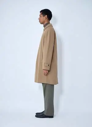 Prada Reversible Buttoned Coat - Cream