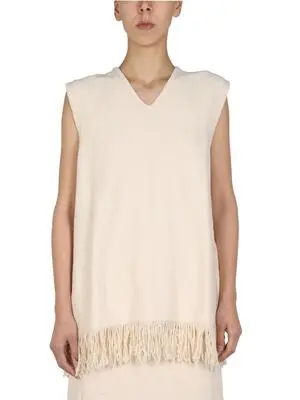 JIL SANDER V-neck Top - Multicolor