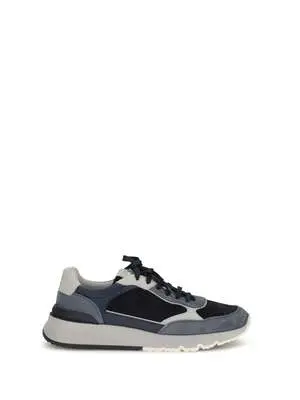 Men's Brunello Cucinelli Blue Sneakers