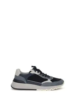 Men's Brunello Cucinelli Blue Sneakers