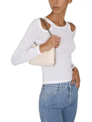Stella McCartney Cut-out Shoulder Top - White