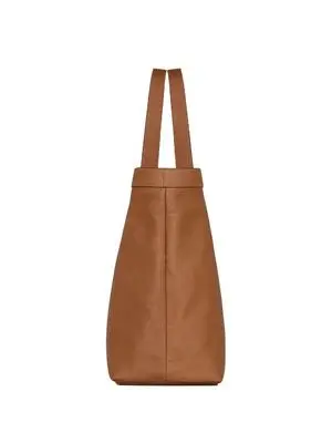 Saint Laurent Y Large Tote In Grained Leather