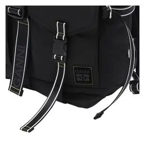 GANNI Re-tech Backpack - Black