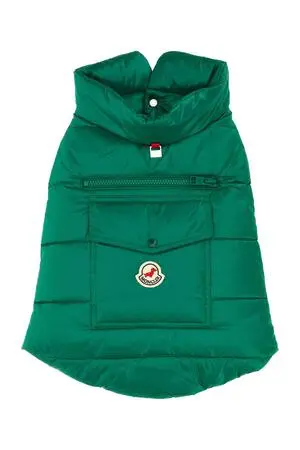 Moncler Grass Nylon Dog Padded Jacket - Green