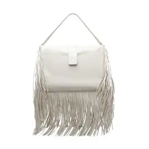 Burberry Small Rider Bag - White