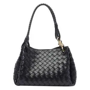 Bottega Veneta Parachute Shoulder Bag - Black