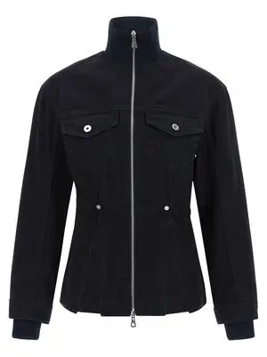 JEAN PAUL GAULTIER The Slit Denim' Jacket - Blue