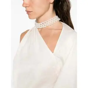 SELF-PORTRAIT Neutrals Tops Blouses