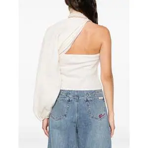 SELF-PORTRAIT Neutrals Tops Blouses