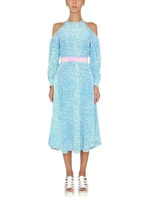 Stella McCartney Dress With Animal Pattern - Multicolor