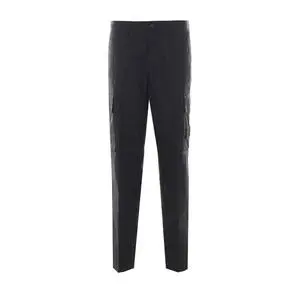Stone Island Ghost Logo Cargo Pants - Black