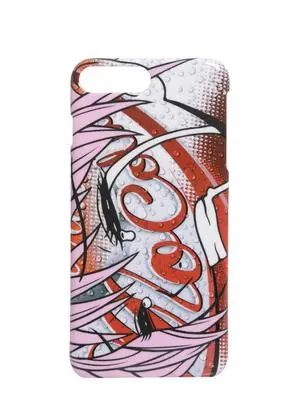 Moschino Capsule Printed Iphone 7 Plus & 8 Plus Case - Multicolor