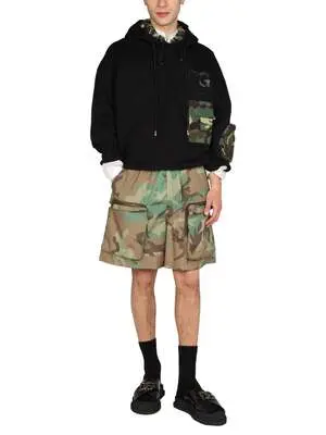 Dolce & Gabbana Sweatshirt With Camo Details