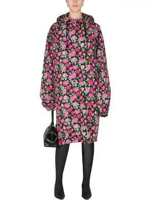 Balenciaga Coat With Floral Pattern