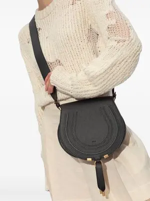 Chloé Marcie Leather Saddle Bag - Multicolor