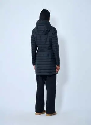 Moncler Barbel Long Parka Coat