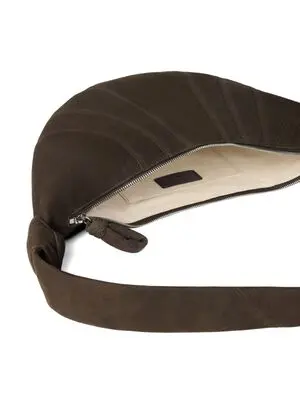 LEMAIRE Croissant Medium Leather Shoulder Bag - Multicolor