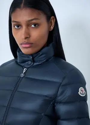 Moncler Genet Long Coat - Blue