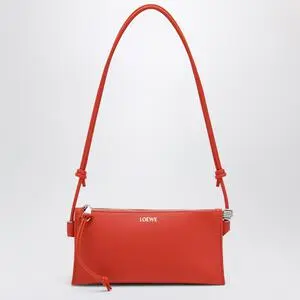Loewe Joya Pouch In Calfskin Nappa Leather - Orange