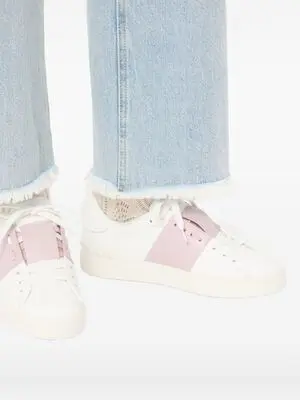 Valentino Garavani Opne Leather Sneakers - Multicolor
