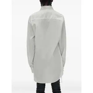 ANN DEMEULEMEESTER Cotton Asymmetrical Long Sleeve Shirt