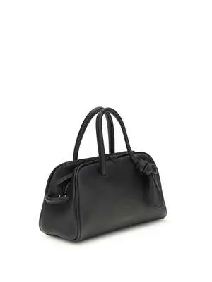 Jacquemus Le Petit Turismo Leather Top Handle Bag - Black