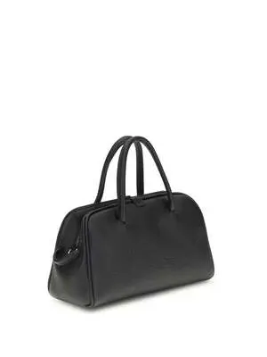 Jacquemus Le Petit Turismo Leather Top Handle Bag - Black