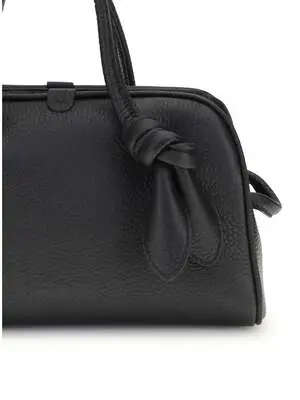 Jacquemus Le Petit Turismo Leather Top Handle Bag - Black