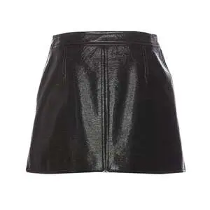 COURREGES Reedition Vinyl Mini Skirt