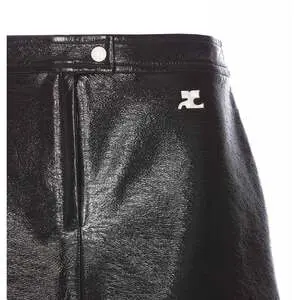 COURREGES Reedition Vinyl Mini Skirt