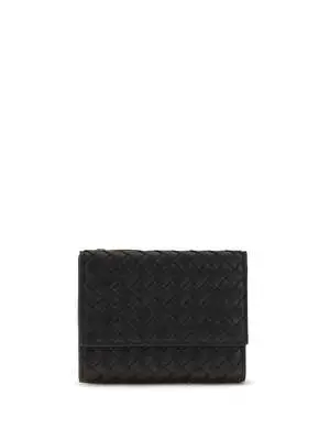 Bottega Veneta Intrecciato Bifold Wallet - Black