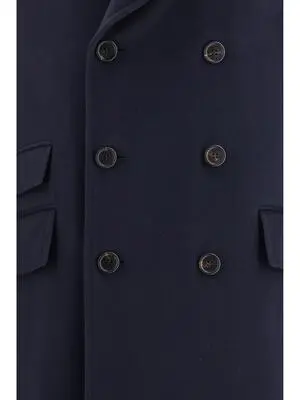 Brunello Cucinelli Double-breasted Wool Coat