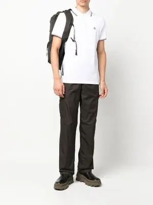Moncler Logo Cotton Polo Shirt