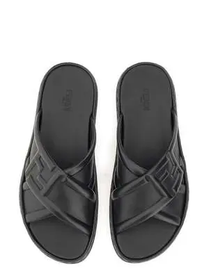 Fendi Leather Sandal