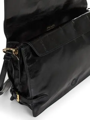 Prada Borse Black Medium Shoulder Bag - Multicolor