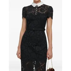 SELF-PORTRAIT Lace Midi Dress