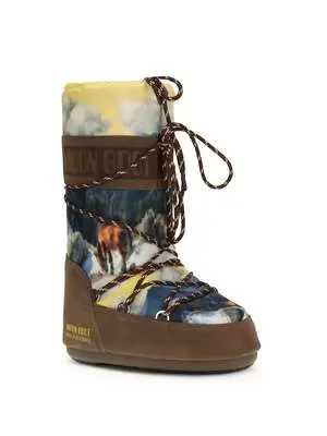Moon Boot X Guest In Residence Print Boots