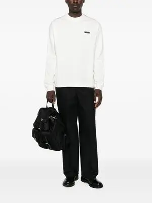 Prada Cotton Crewneck Sweater
